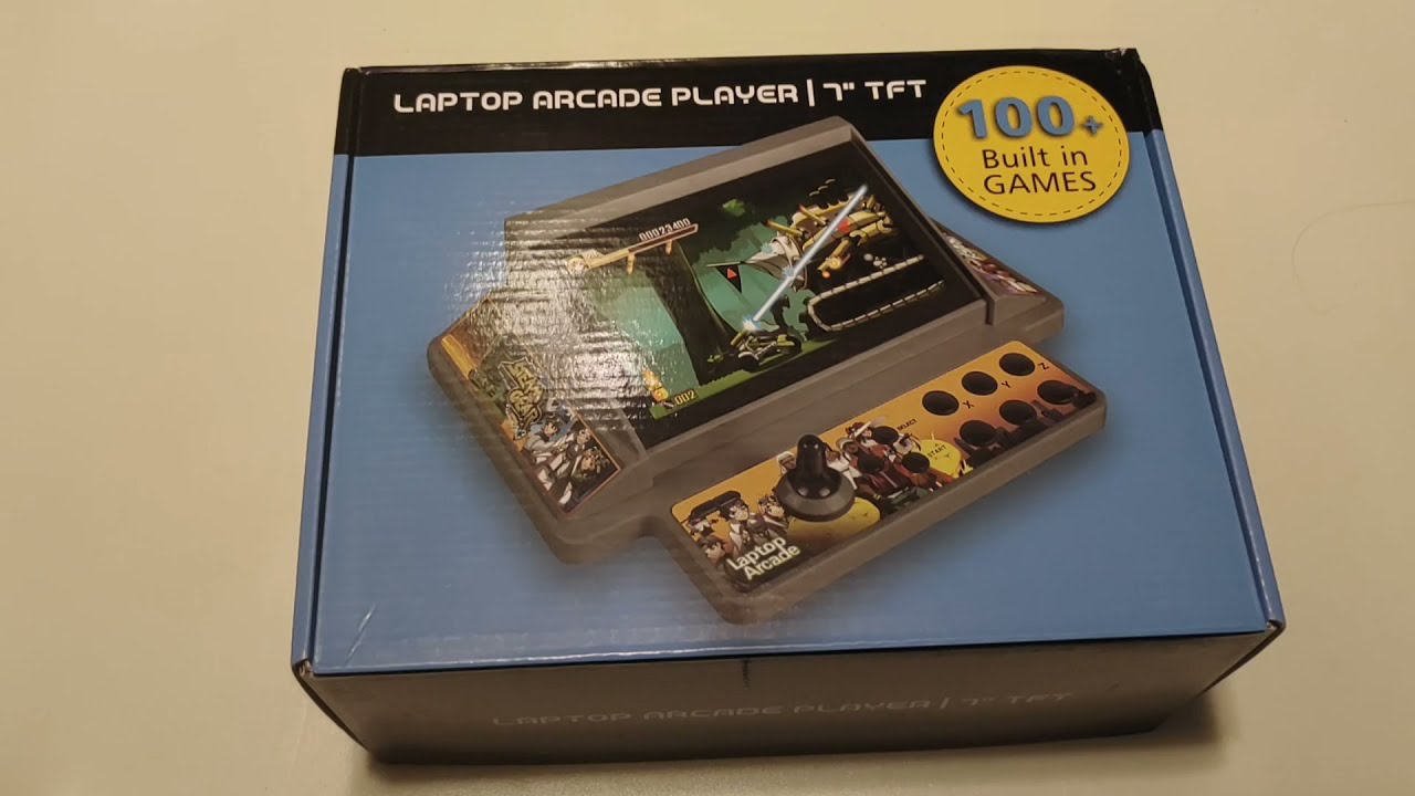 Unboxing Overview Use Thoughts on Laptop Arcade! - YouTube