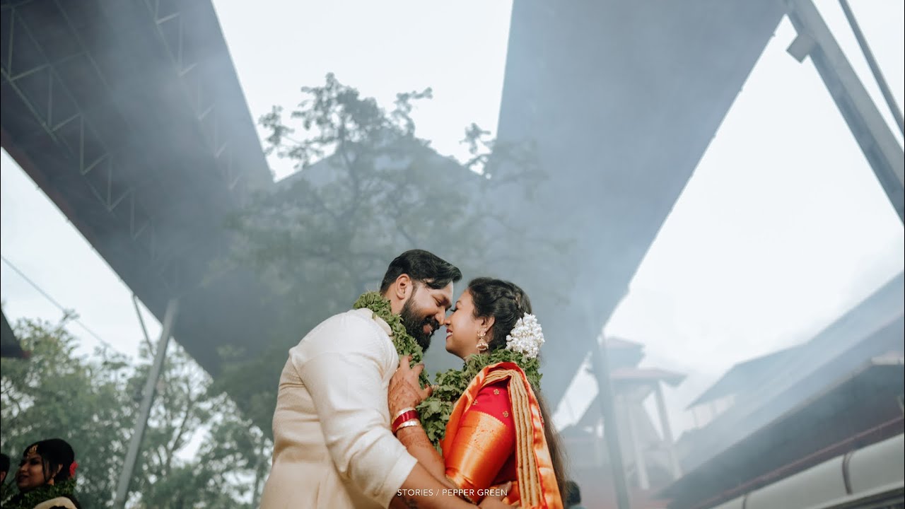 Swathi ️ Vishnu | Traditional Hindu Wedding @ Guruvayoor temple - YouTube