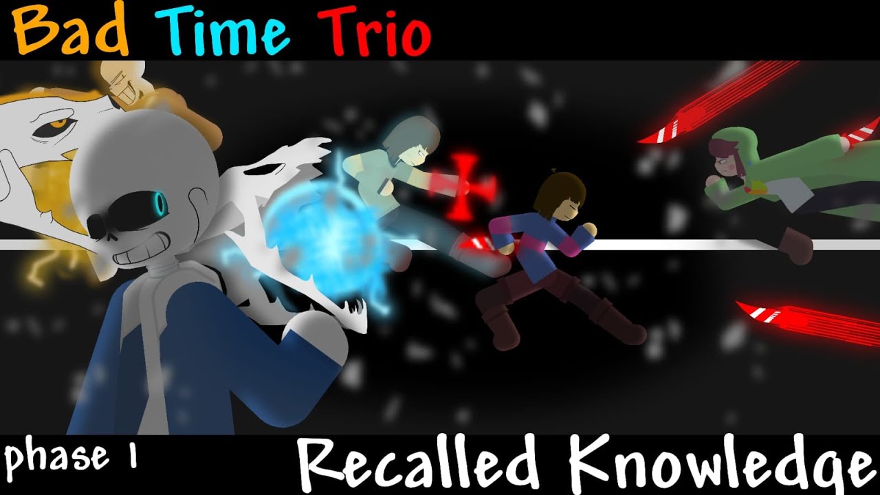 TRIPLE JUDGEMENT - bad time trio phase 1 (stick nodes pro animations ...