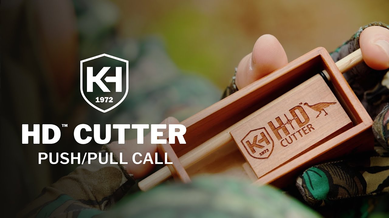HD™ Cutter Push/Pull Call | Knight & Hale Turkey Call - YouTube