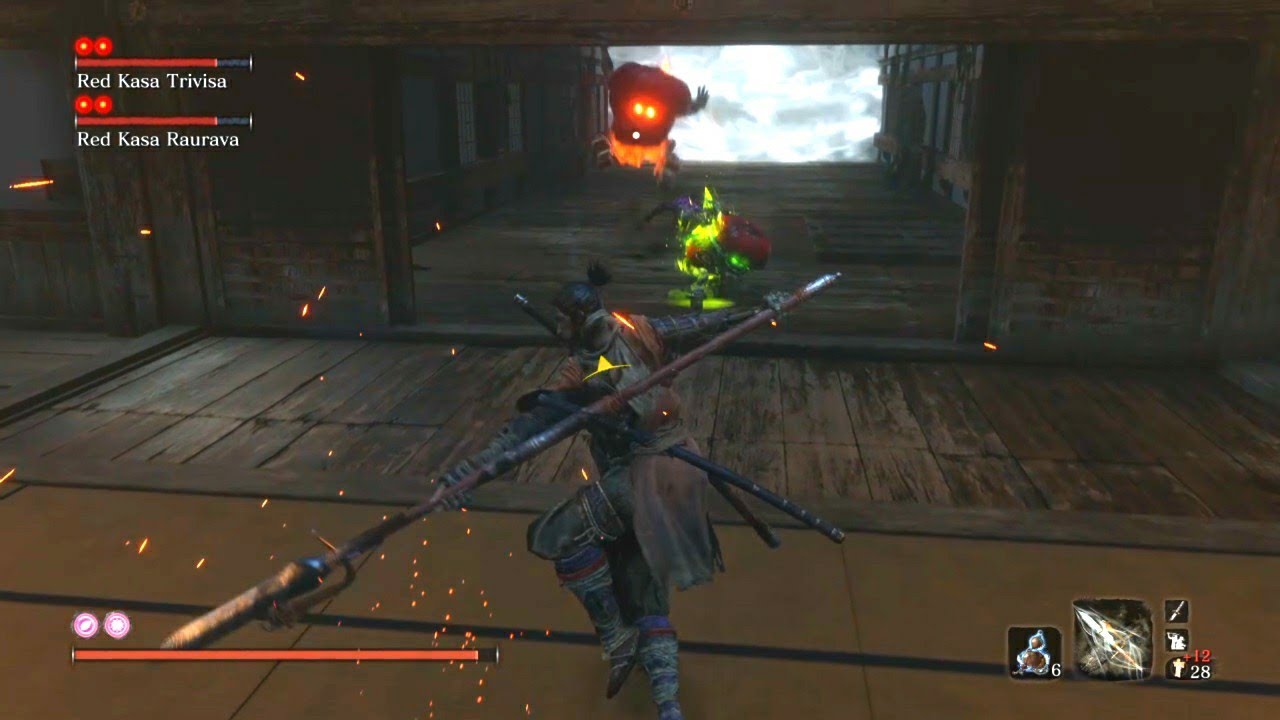 Sekiro - "Red Kasa Brothers" Trivisa and Raurava - YouTube