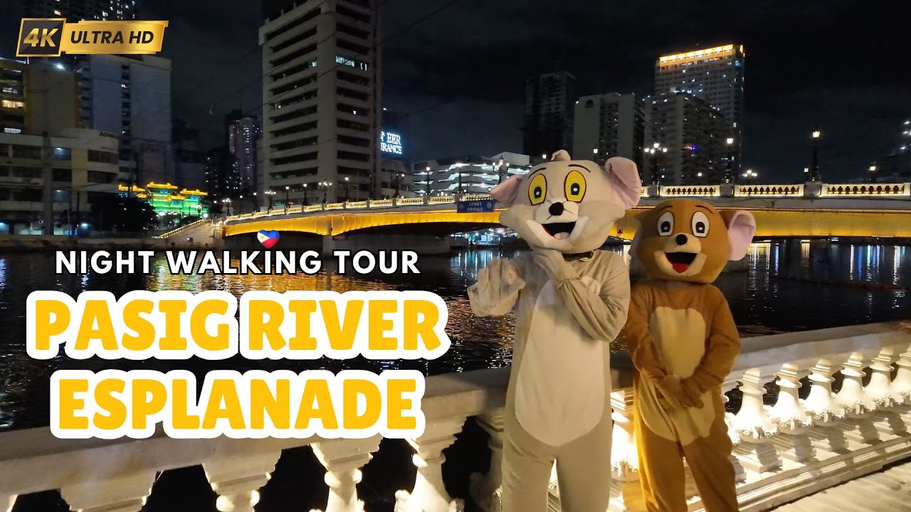 🌃 🌉Pasig River Esplanade Night Walking Tour - Discover Manila’s Hidden ...