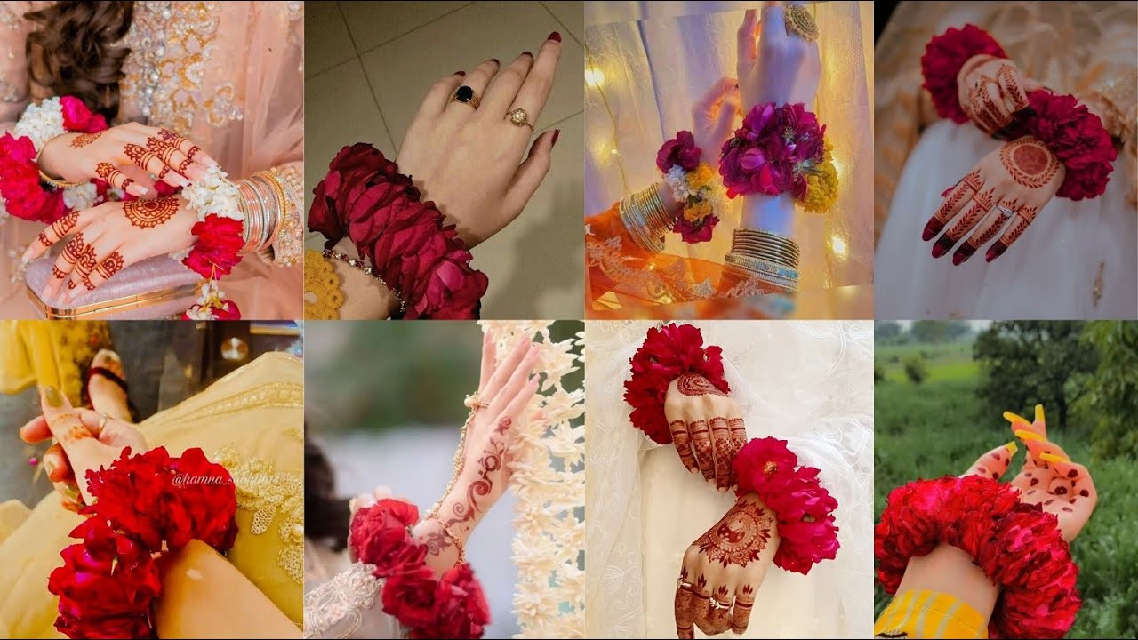 Hand dpz with gajra || girls dpz with gajra || Annu dpz collection ...