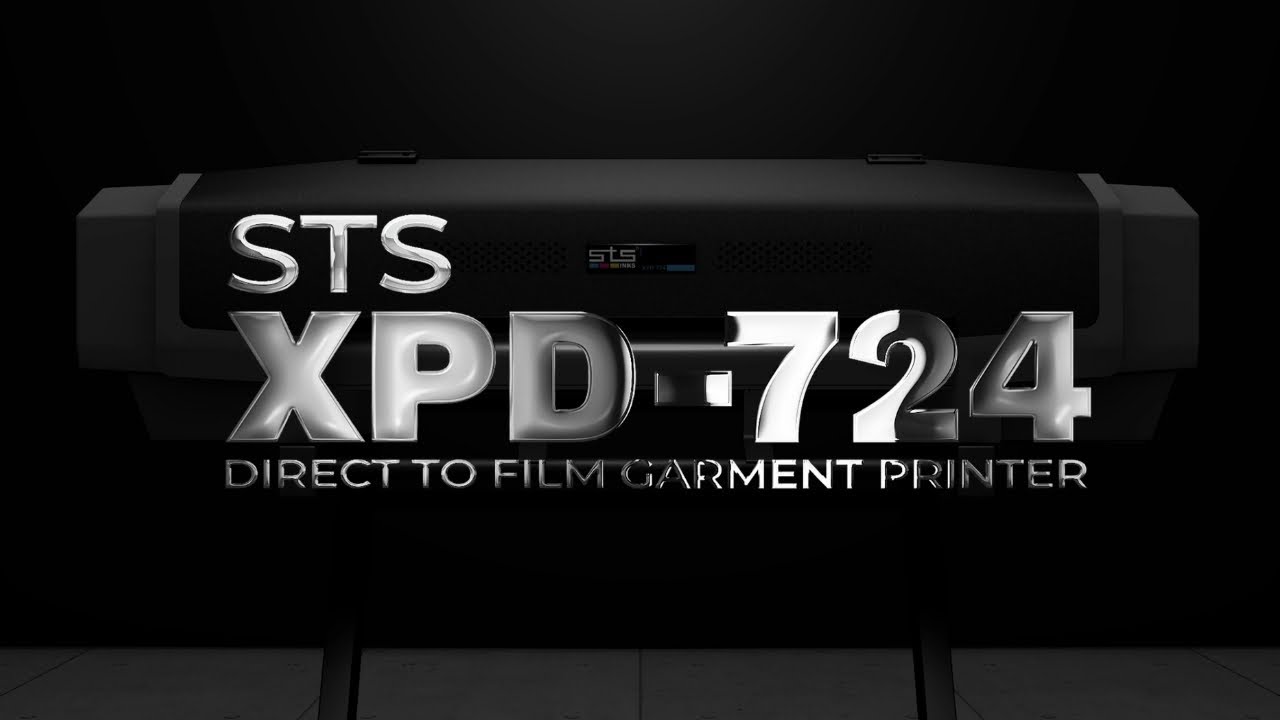 Discover the New STS XPD-724 Direct to Film Garment Printer - YouTube