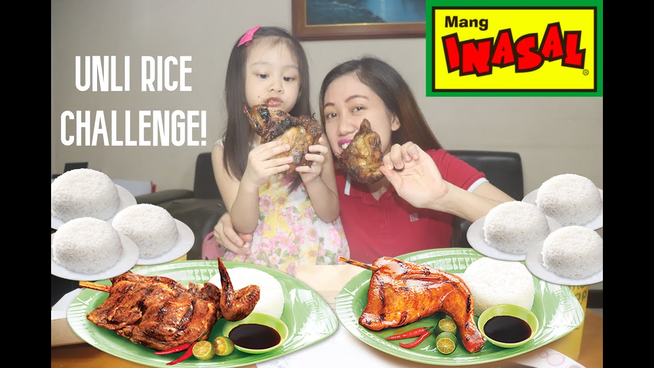MANG INASAL UNLI RICE CHALLENGE - YouTube