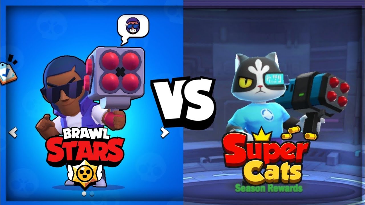 Brawl Stars Vs. Super Cats (Heroes Comparison) - YouTube