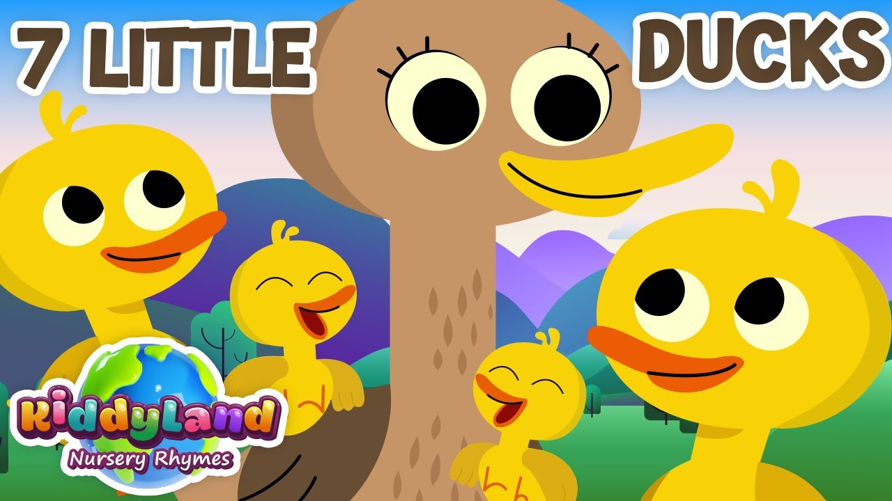 Seven Little Ducks | Kids Songs | nursery rhymes and kids songs | Baby ...
