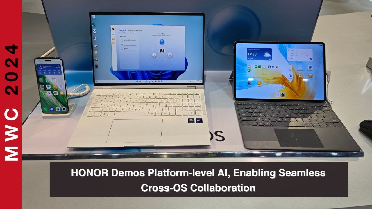 HONOR Demos Platform-level AI, Enabling Seamless Cross-OS Collaboration ...