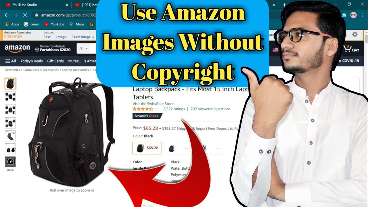How To Use Amazon Products Images On Our Website || Save Amazon ...