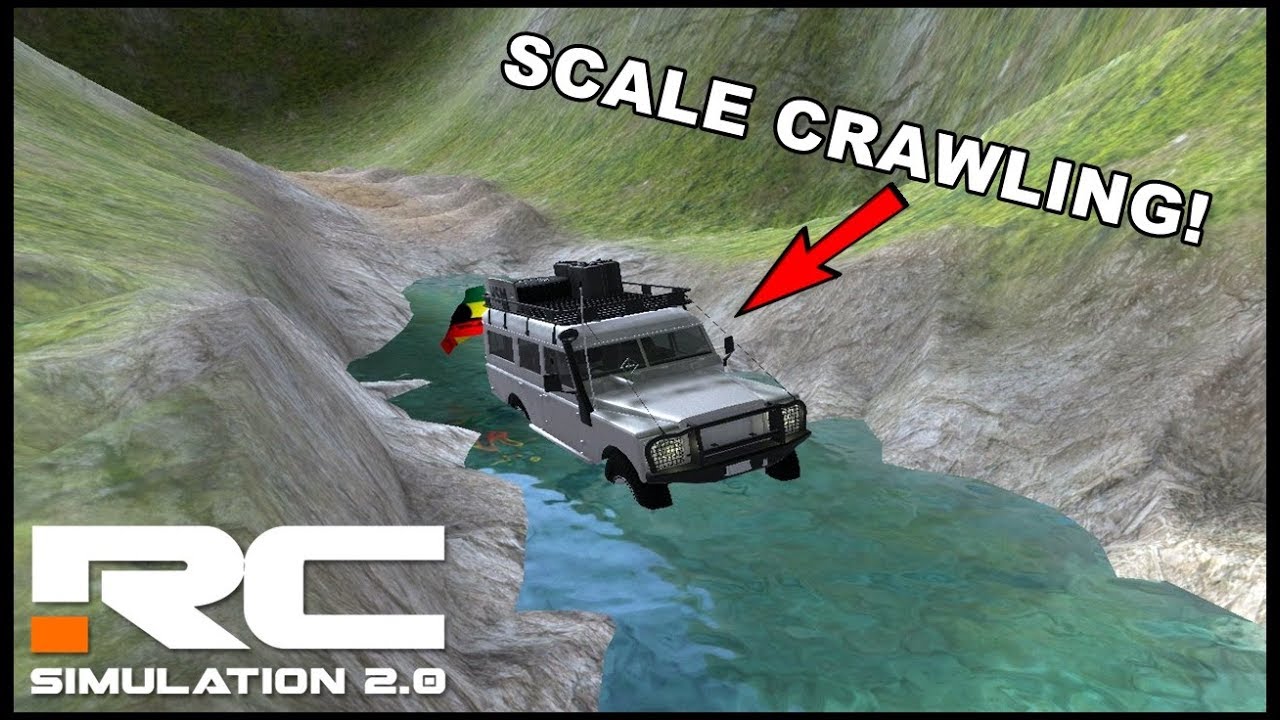 RC SIMULATION 2.0 - RC SCALE CRAWLER - YouTube