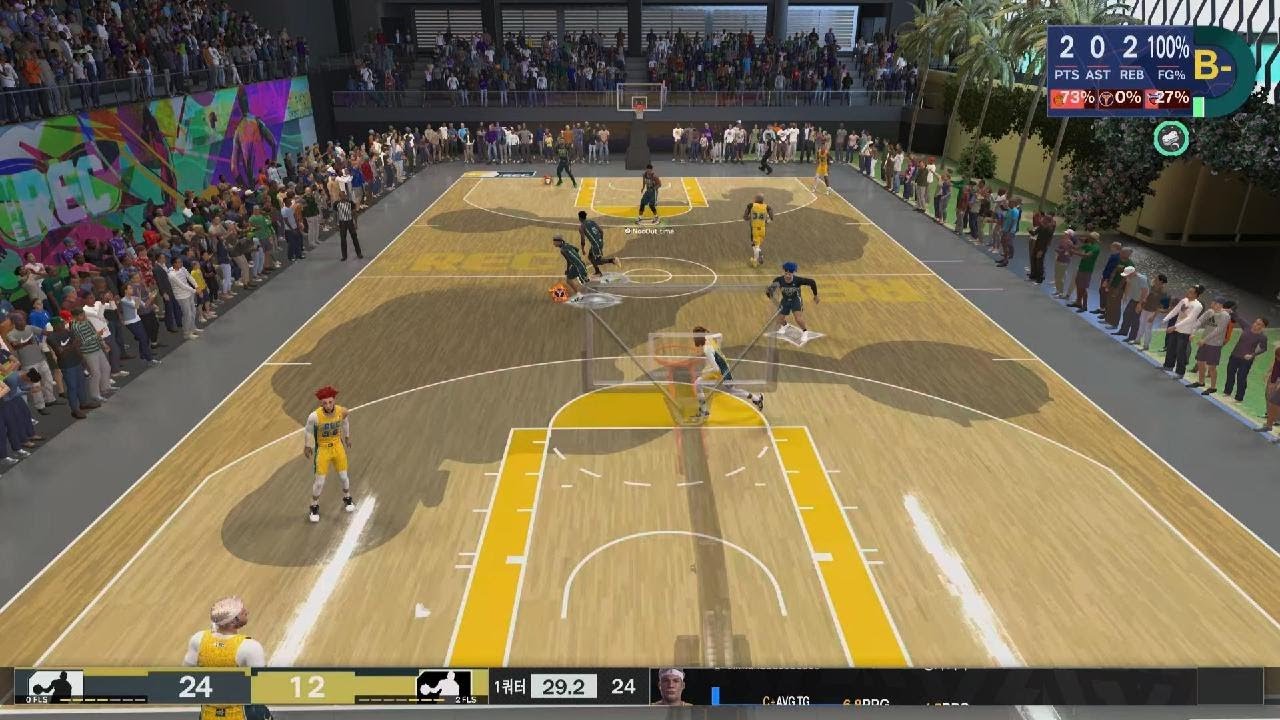 NBA 2K24_20240119_block&alley oops dunk - YouTube