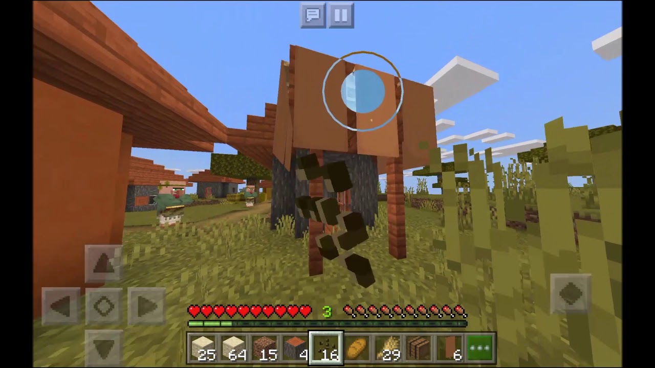 Minecraft | Raiding a Village - YouTube