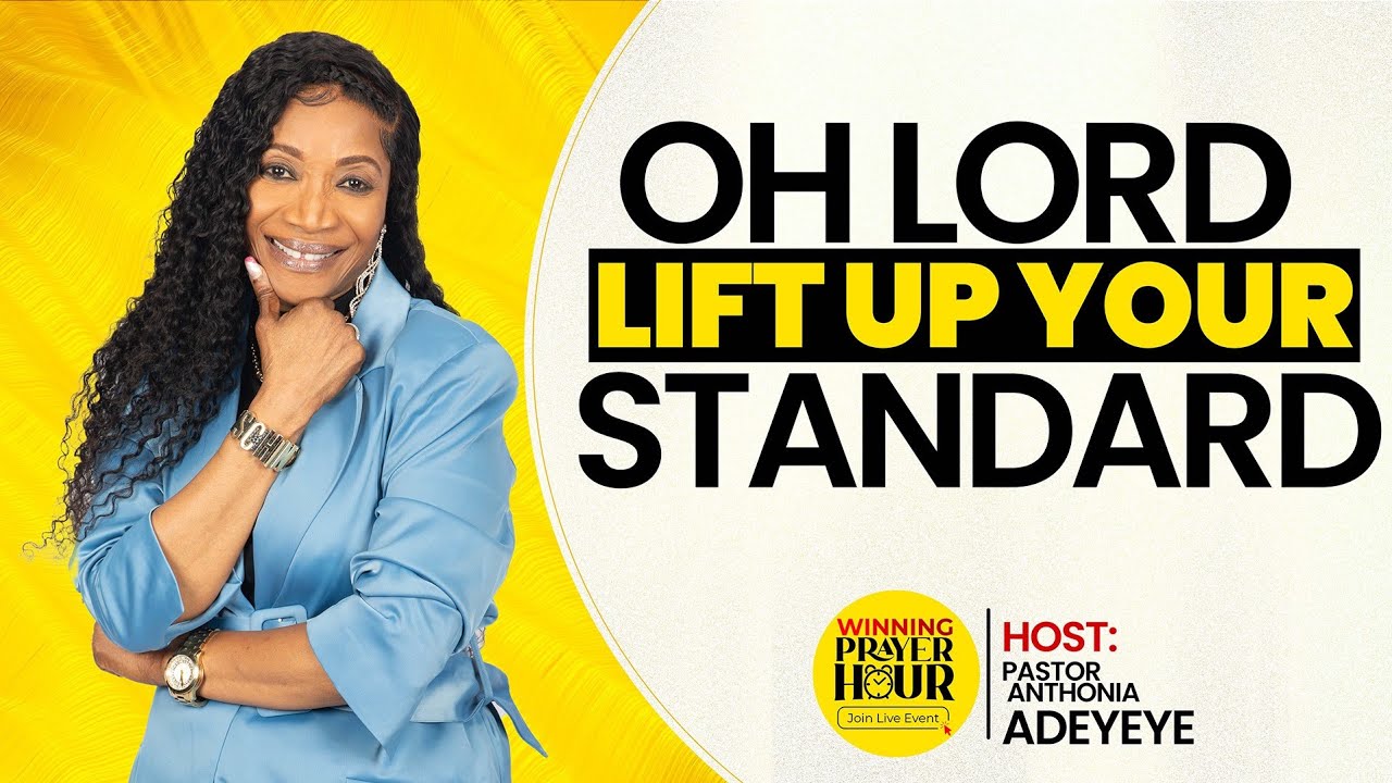 Oh Lord Lift Up Your Standard | Pastor Anthonia Adeyeye | ALCC Winners ...