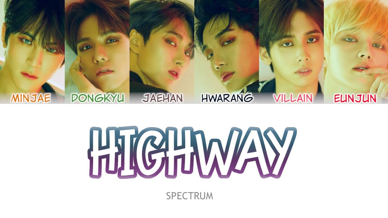 SPECTRUM(스펙트럼) - Highway Color Coded Lyrics (han/rom/eng) - YouTube