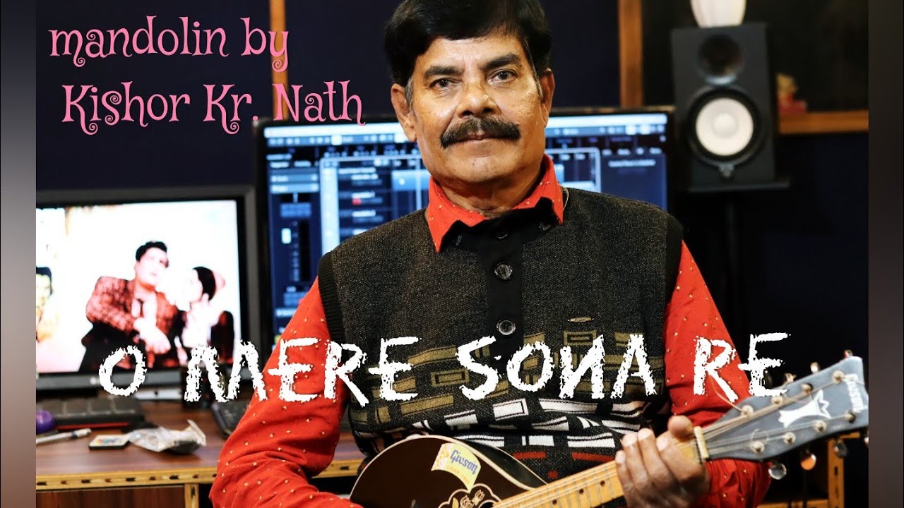 R.D.Burman's "O Mere Sona Re" Mandolin Cover By Kishor Kumar Nath - YouTube