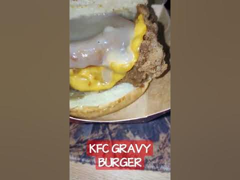KFC Gravy Burger | expectation vs reality - YouTube