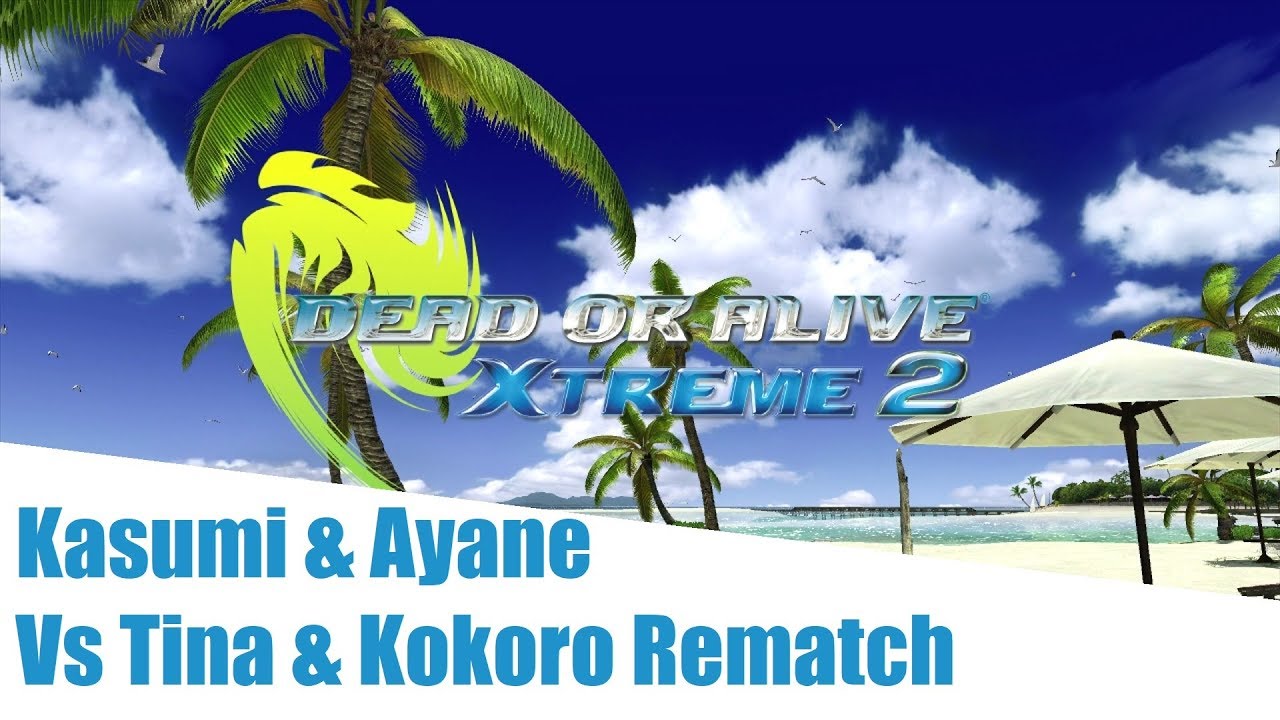 DOAX2 Kasumi & Ayane vs Tina & Kokoro Rematch - YouTube