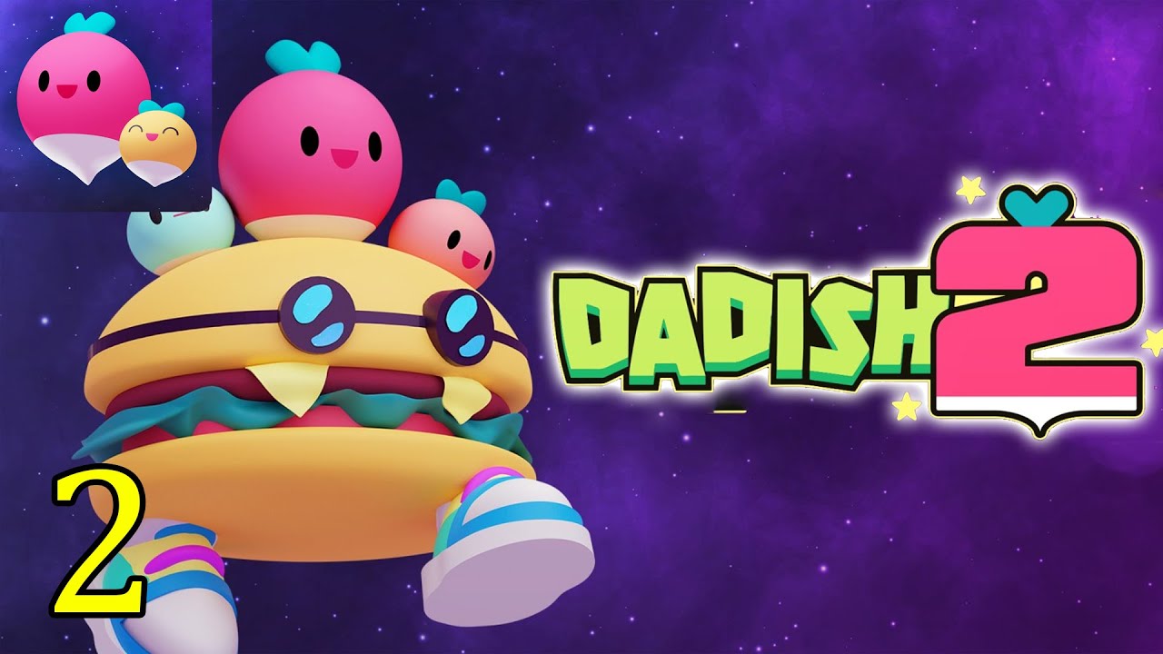 Dadish 2 Gameplay Walkthrough #2 All World 2 Maps (Android, iOS, Steam ...