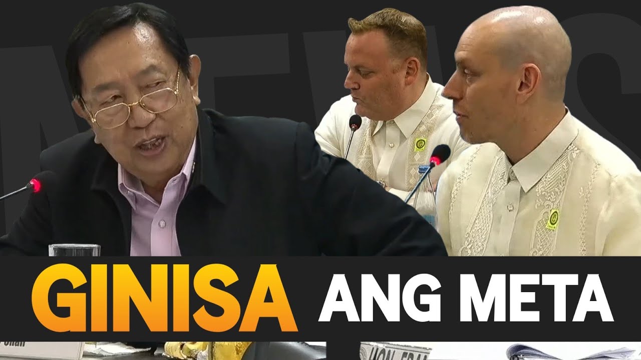 Rep. Romeo Acop Grills Meta Inc. on Accountability for Social Media ...