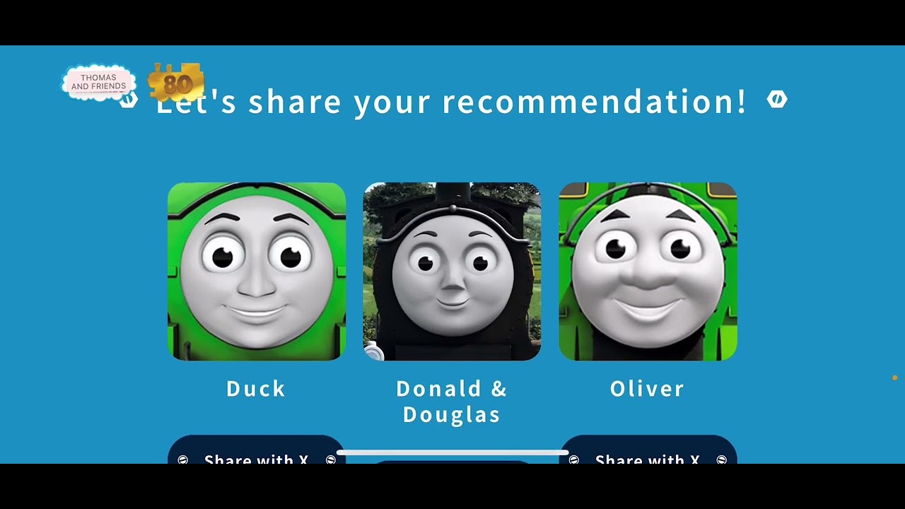 Japanese Thomas & Friends voting page - YouTube