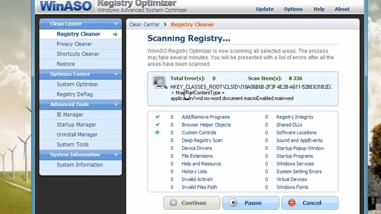 WinASO Registry Optimizer - YouTube
