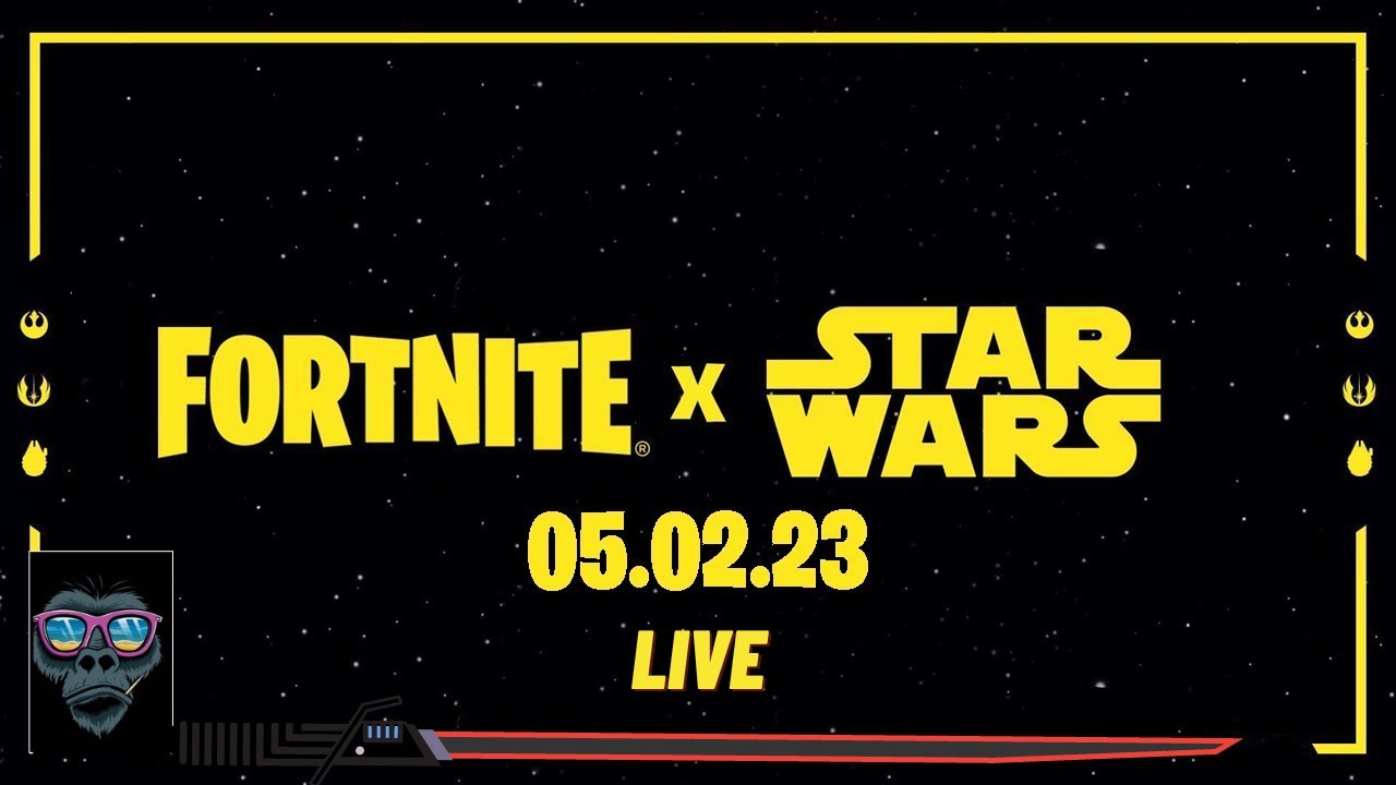 🔴(LIVE) NEW FORTNITE STAR WARS UPDATE (Lightsabers , NEW SKINS, MYTHICS ...