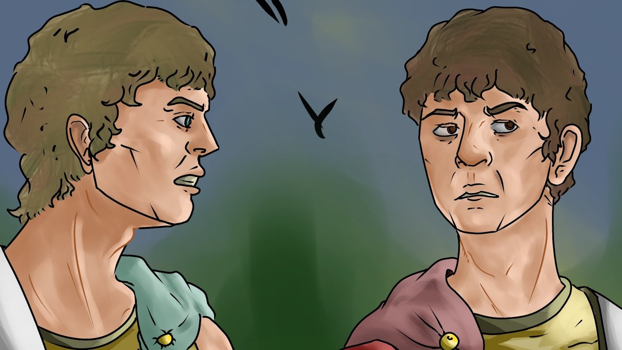 Romulus and Remus (Drawing Timelapse of Unbiased History) - YouTube