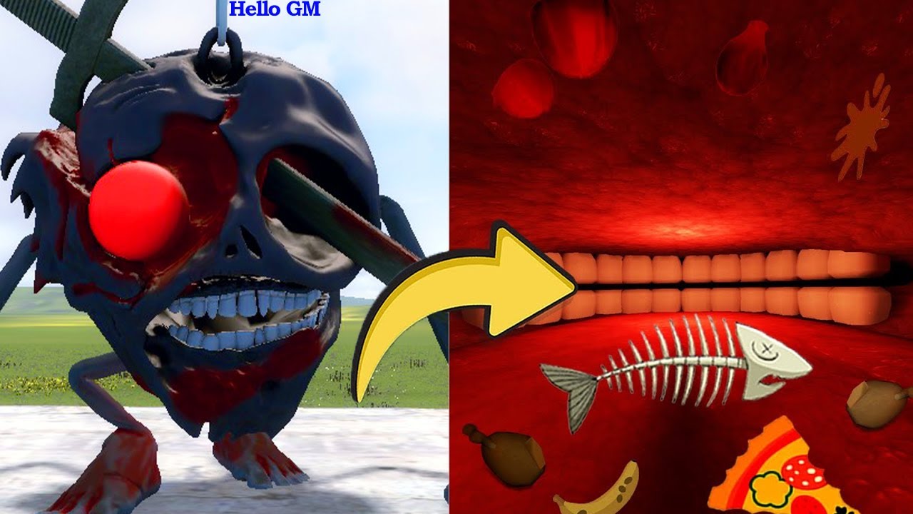 WHAT'S INSIDE THE MUTANT RADDY RED PHASE 5 SPRUNKI TAPES!(Garry's Mod ...