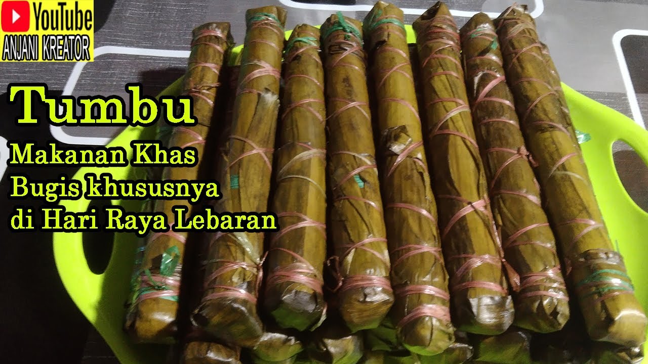 Cara Membuat Tumbu Makanan Khas Bugis - YouTube