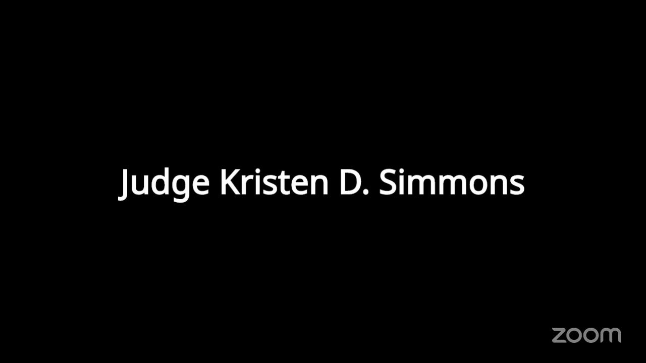 Judge Kristen D. Simmons' Courtroom - YouTube