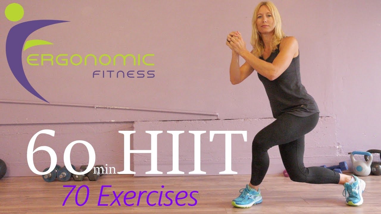 60 MINUTE HIIT WORKOUT - 70 EXERCISES (FAT BURNER) (Fit 2) - YouTube