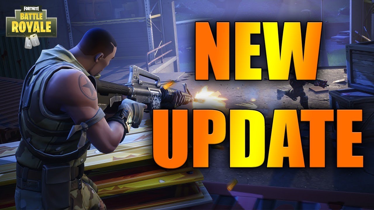 NEW FORTNITE UPDATE | NEW GUNS AND LOOT !! - YouTube
