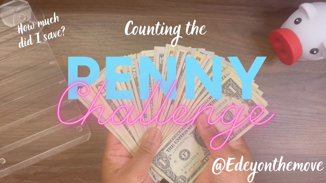 Counting the Penny Challenge! 2023 Saving Challenge for Small Budgets ...