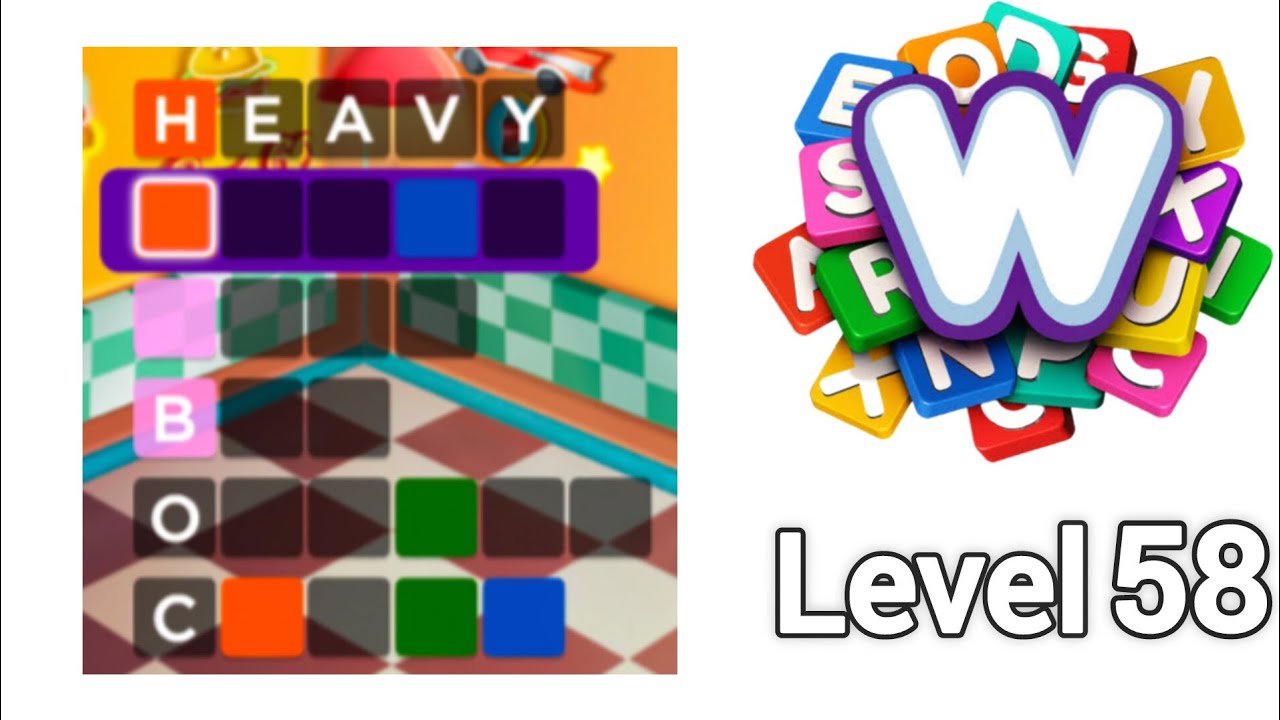 Word Chain Level 58 Solution - YouTube