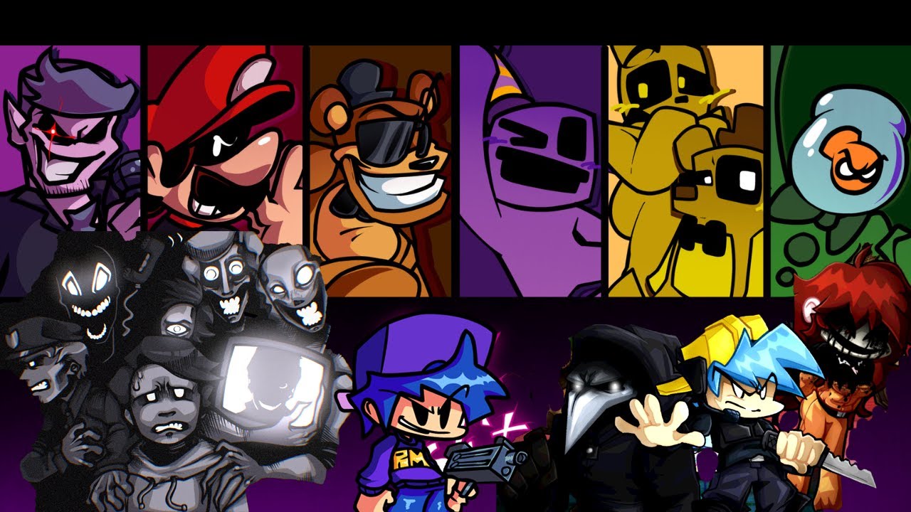 FNF STREAM: County Funkin V2, SCP: Funkin Breach V1, Backshots, VS Moon ...