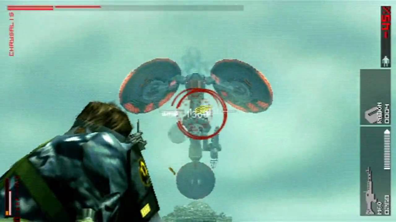 Metal Gear Solid Peace Walker - Chrysalis Battle - YouTube