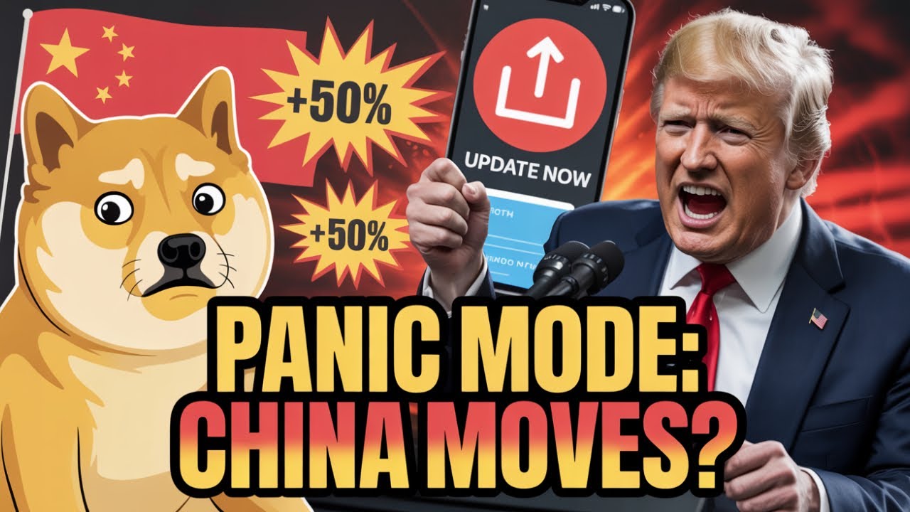 Doge Is Nervous 😨 Americans Panic as Trump Slams China with Double ...