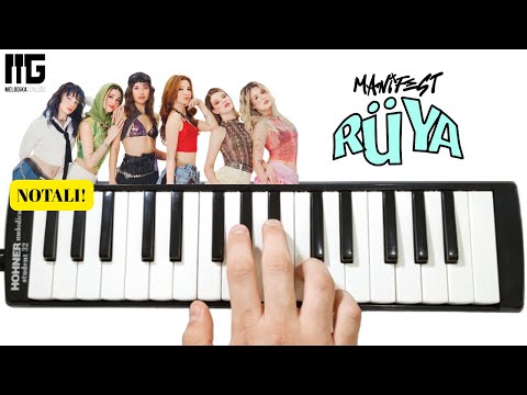 MANİFEST - RÜYA || Melodika Notaları