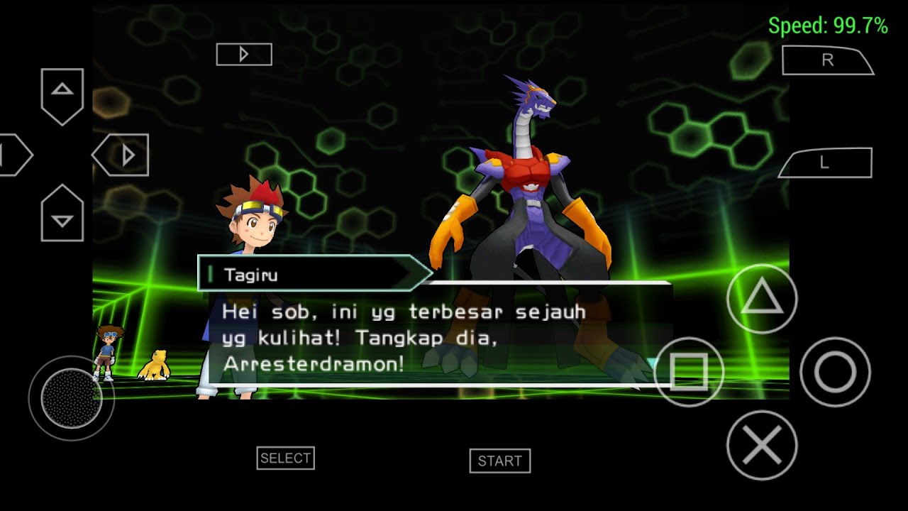Walkthrough Digimon Adventure game psp 93% versi indo - YouTube