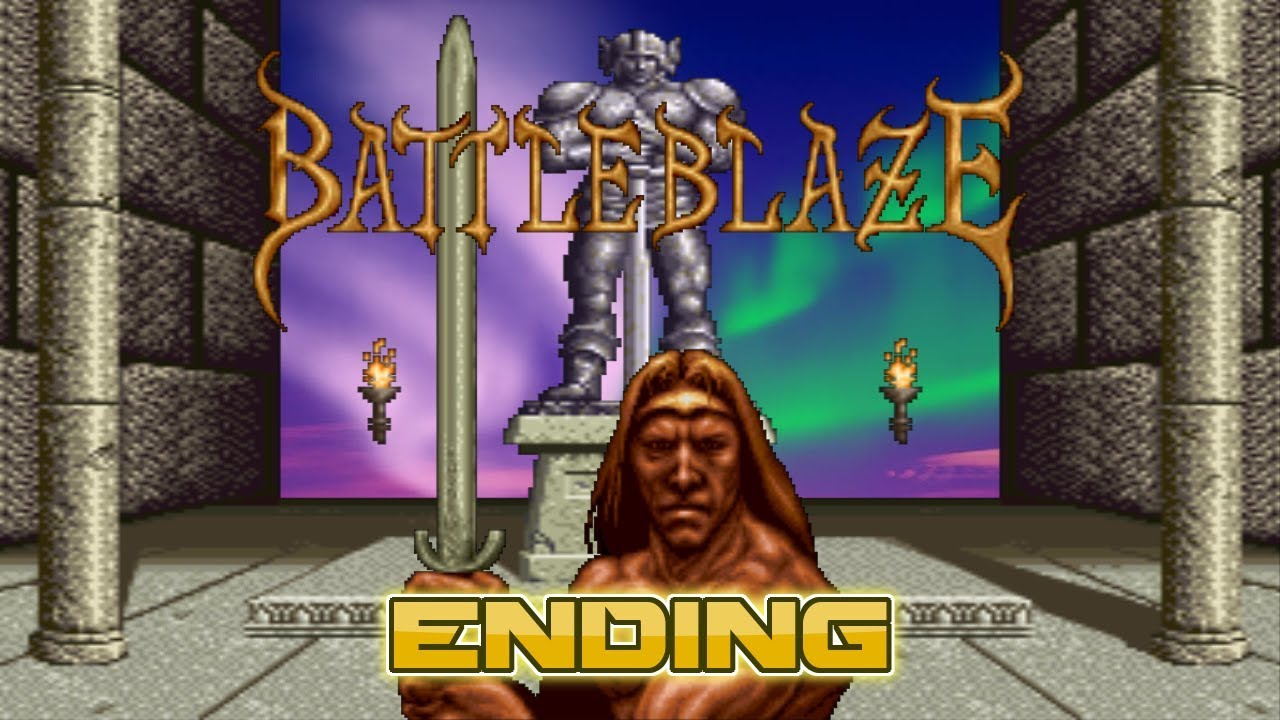 Battle Blaze - Ending - SNES - YouTube