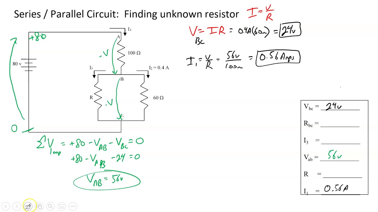 Finding unknown Resistor - YouTube
