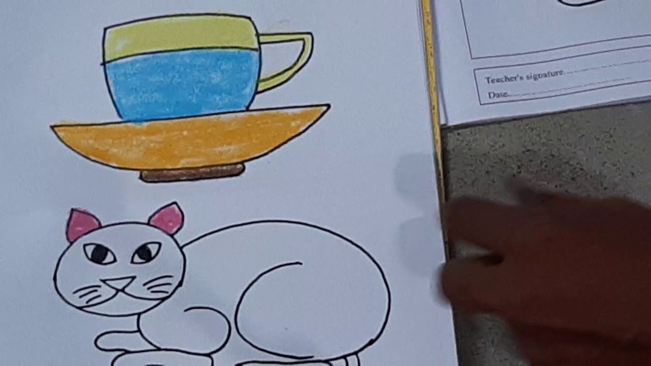 Class KG Drawing, part 2 - YouTube