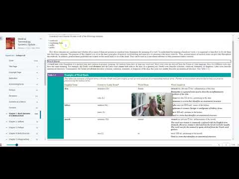 Resources within the textbook