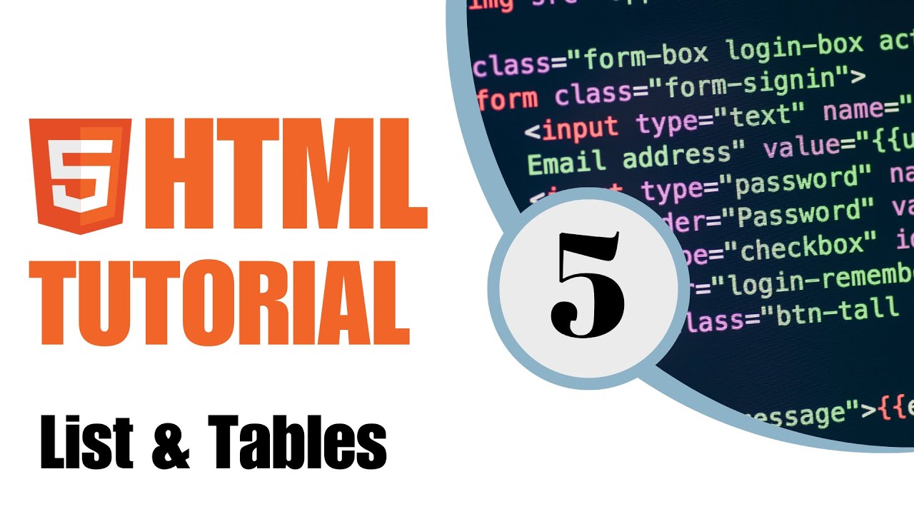 Html Tutorial For Beginners Lists And Tables Tagalog Youtube 1424