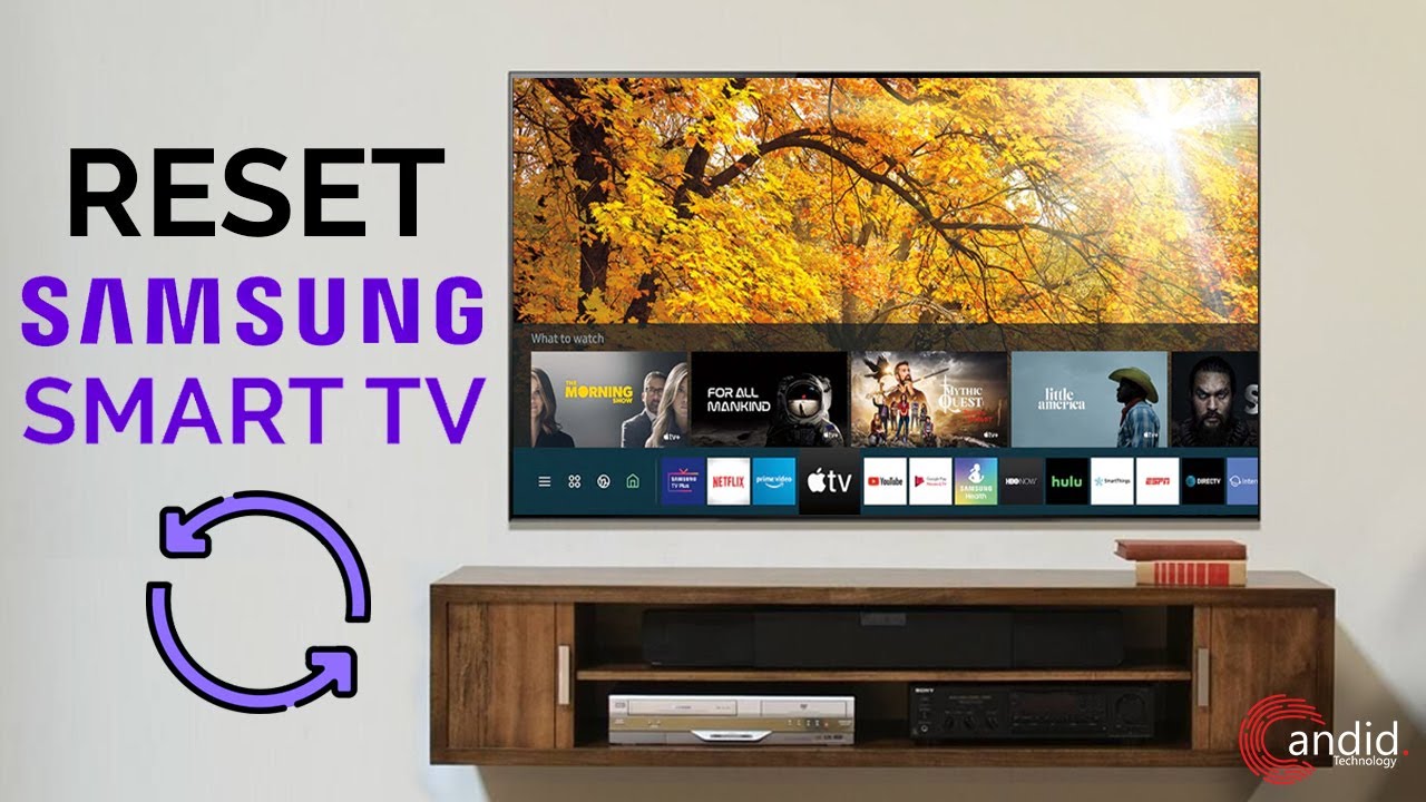 How to reset Samsung Smart TV? - YouTube