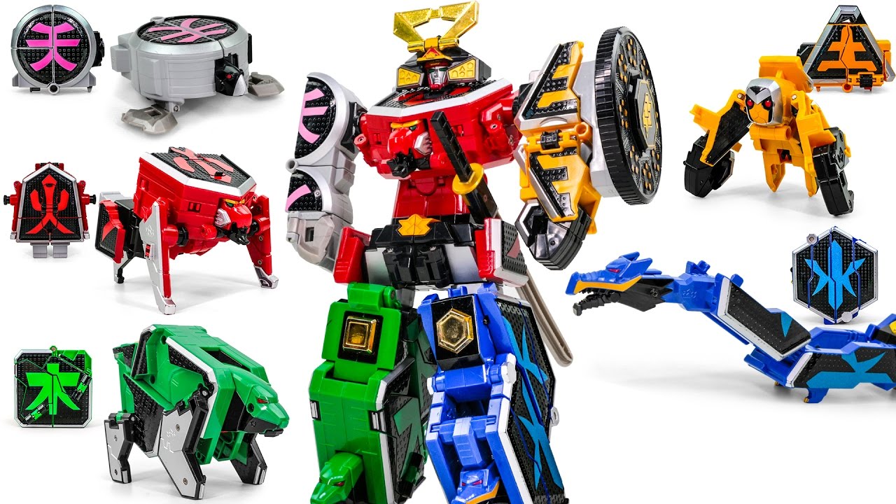 PowerRangers Samurai SamuraiMegaZord SamuraiSentai Shinkenger ShinkenOh ...