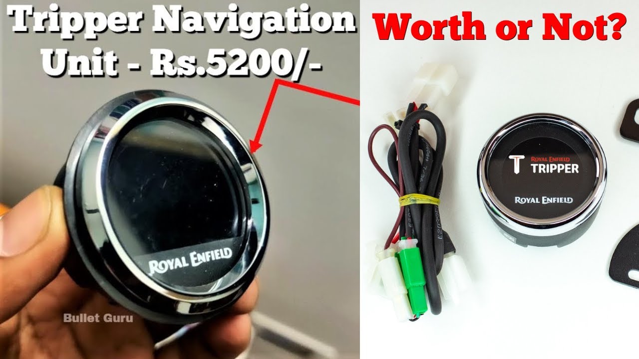 Tripper Navigation Device Installation & Price Details - Royal Enfield ...
