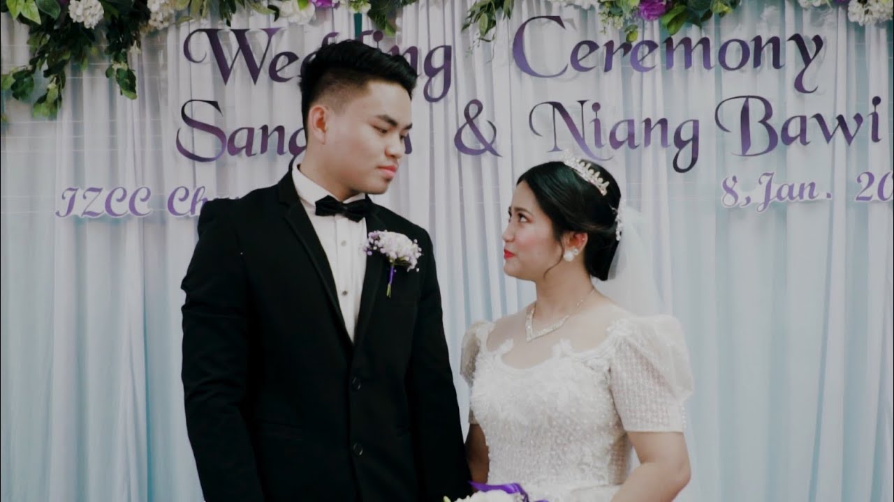Christian Wedding Of Sang Pi and Niang Bawi - YouTube