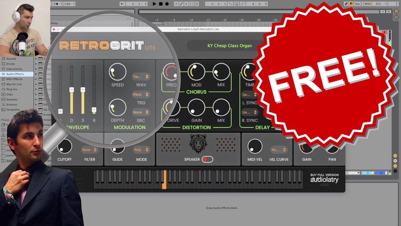 RetroGrit - FREE Lofi VST Plugin / Retro VST Plugin | BEST Free VST ...
