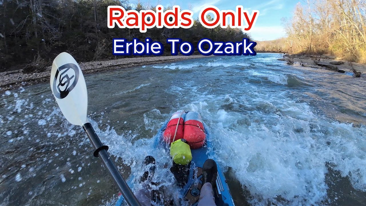 Buffalo National River | Rapids Only | Erbie to Ozark | Solo Kayak ...